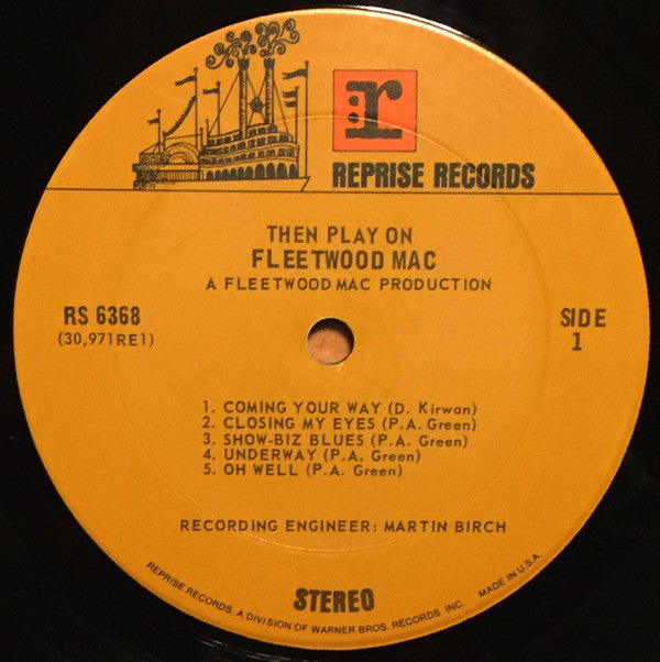 Buy Fleetwood Mac : Then Play On (LP, Album, RP, Ter) Online for a ...