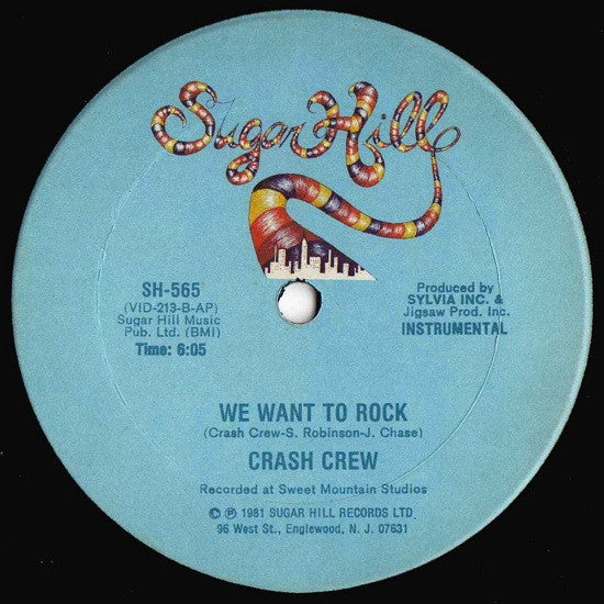 Buy The Crash Crew : We Want To Rock (12") Online for a great price ...