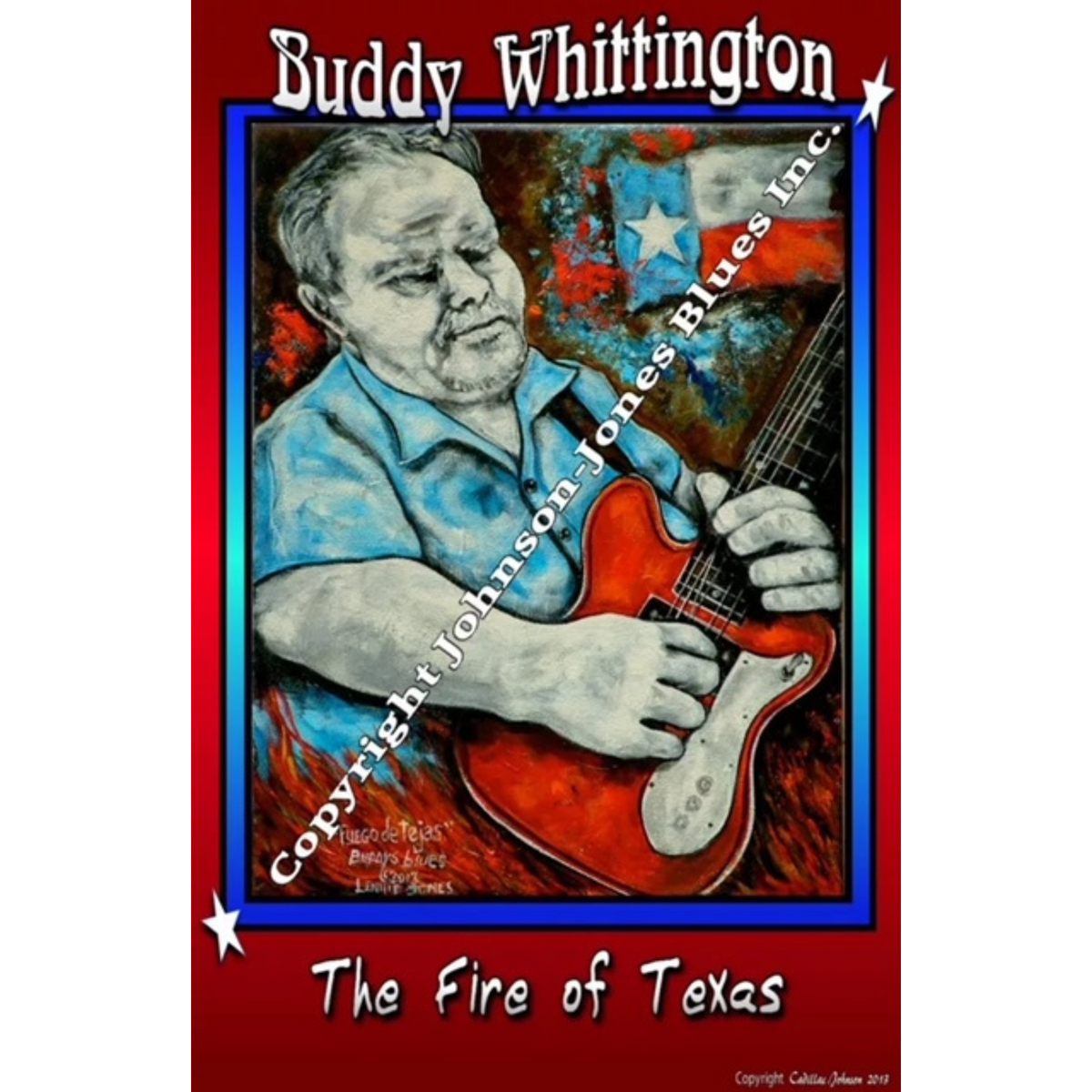 Poster - Buddy Whittington AUTOGRAPHED – Record Town TX