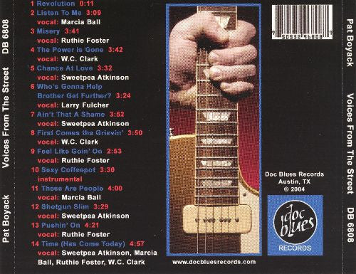 Buy Pat Boyack : Voices From The Street (CD, Album) Online for a great ...