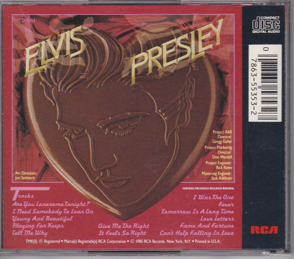 Valentine Fruit Gift Baskets Lot Detail - Elvis Presley "A Valentine ...