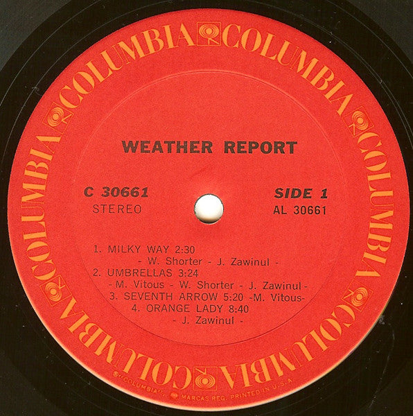 Buy Weather Report : Weather Report (LP, Album, Pit) Online for a great ...