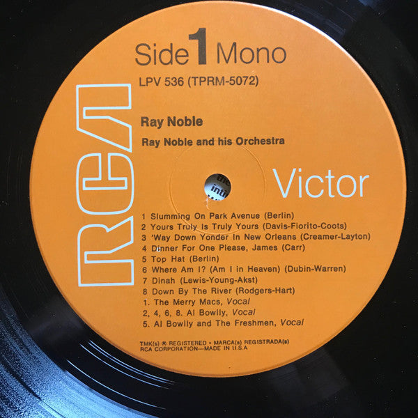 Buy Ray Noble And His Orchestra : Ray Noble (LP, Comp, RE, RM) Online ...