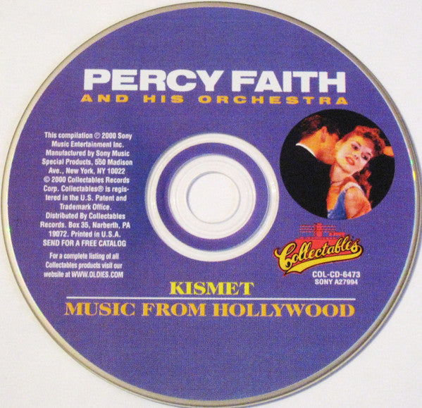 Buy Percy Faith & His Orchestra : Kismet / Music From Hollywood (CD ...