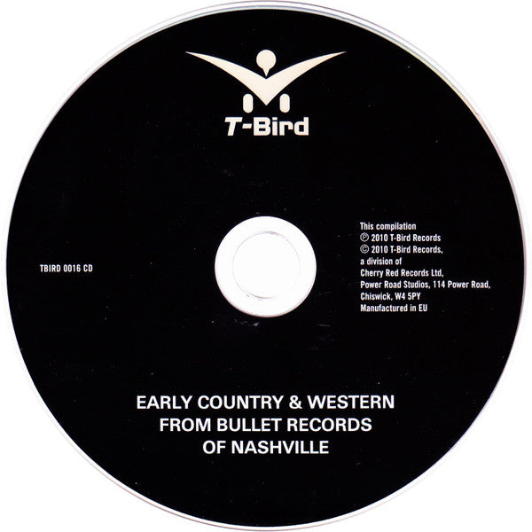 Buy Various : Early Country And Western From Bullet Records Nashville ...
