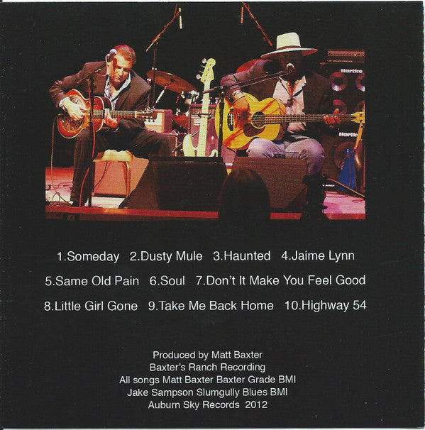 Buy Matt Baxter & Jake Sampson : Haunted (CD, Album) Online for a great ...