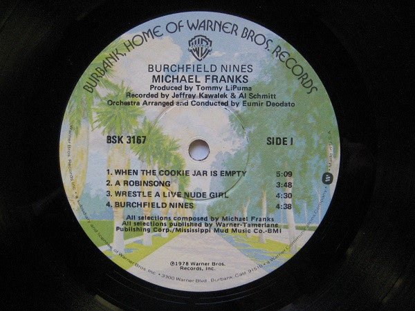 Buy Michael Franks : Burchfield Nines (LP, Album, Win) Online for a ...