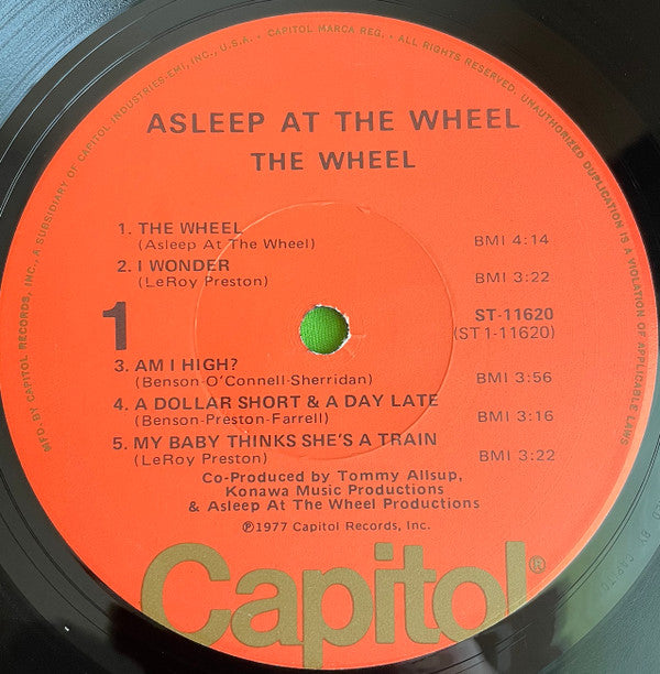 Buy Asleep At The Wheel : The Wheel (LP, Album) Online for a great ...