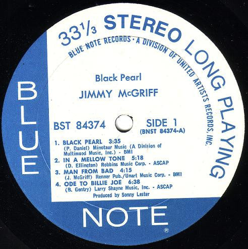 Buy Jimmy McGriff : Black Pearl (LP, Album) Online for a great price ...