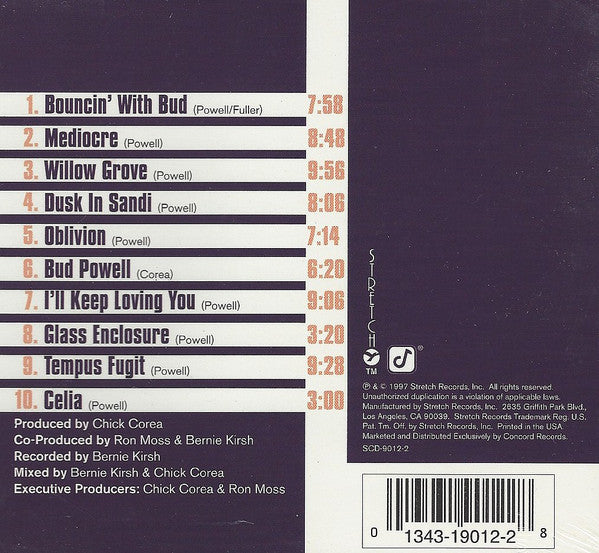 Buy Chick Corea & Friends : Remembering Bud Powell (CD, Album) Online ...