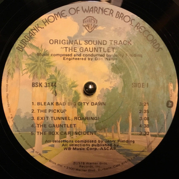 Buy Jerry Fielding : The Gauntlet (Original Soundtrack) (LP, Album, Los ...