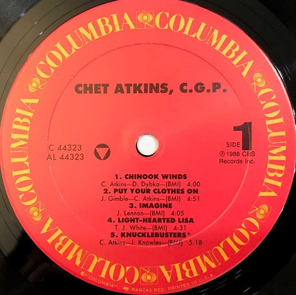 Buy Chet Atkins : Chet Atkins C.G.P. (LP, Album) Online for a great ...