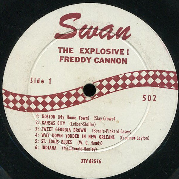 Buy Freddy Cannon : The Explosive! Freddy Cannon (LP, Album, Mono ...