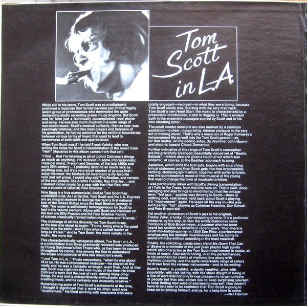 Buy Tom Scott : Tom Scott In L.A. (LP, Comp, Gat) Online for a great ...