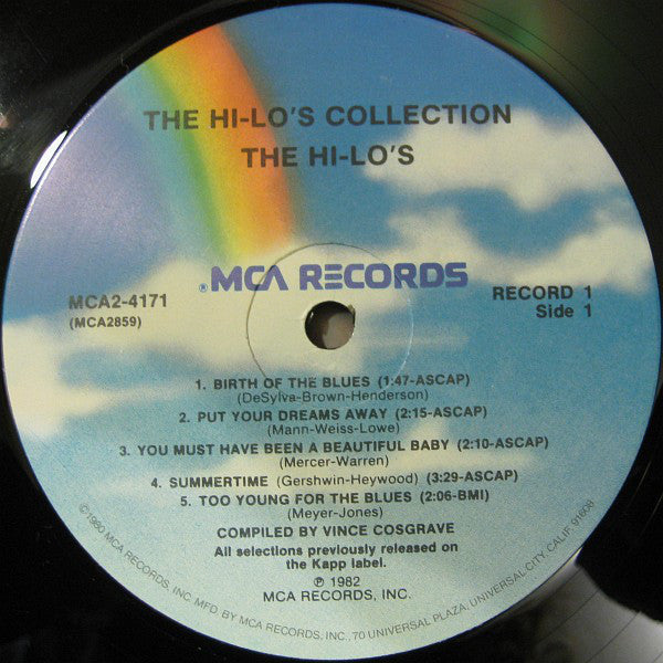 Buy The Hi-Lo's : The Hi-Lo's Collection (LP, Comp) Online for a great ...