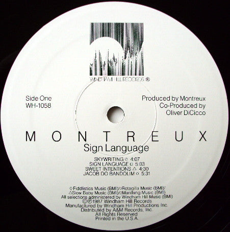 Buy Montreux : Sign Language (LP, Album) Online for a great price ...