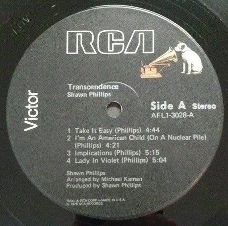 Buy Shawn Phillips (2) : Transcendence (LP, Album) Online for a great ...