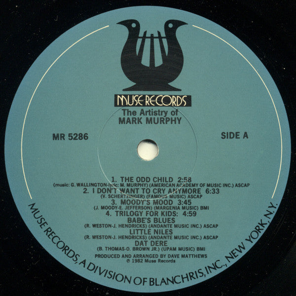 Buy Mark Murphy : The Artistry Of Mark Murphy (LP) Online for a great ...