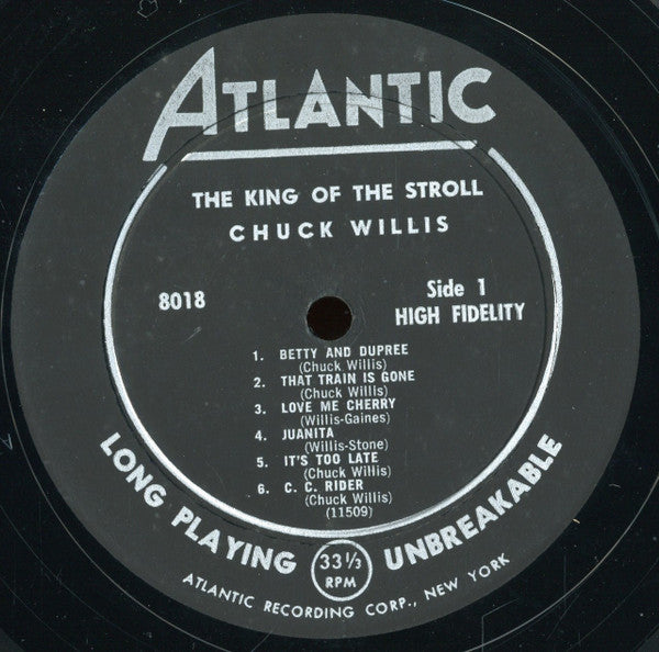 Buy Chuck Willis : King Of The Stroll (LP, Album, Mono) Online for a ...