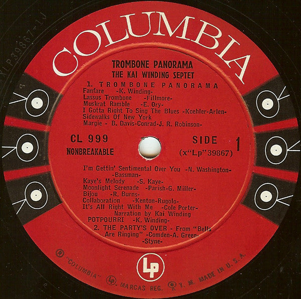 Buy The Kai Winding Septet* : Trombone Panorama (LP, Album) Online for ...