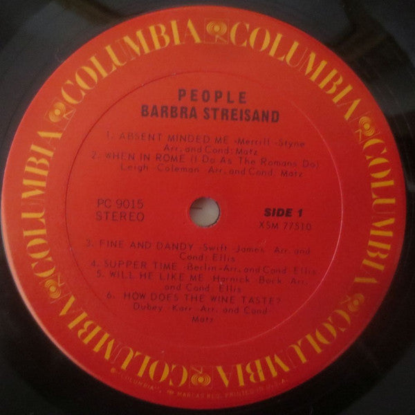 Buy Barbra Streisand : People (LP, Album, RE) Online for a great price ...