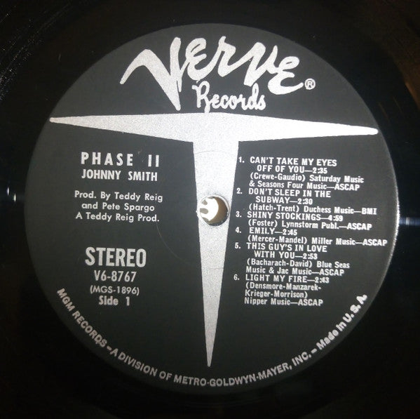Buy Johnny Smith : Phase II (LP, Album) Online for a great price ...