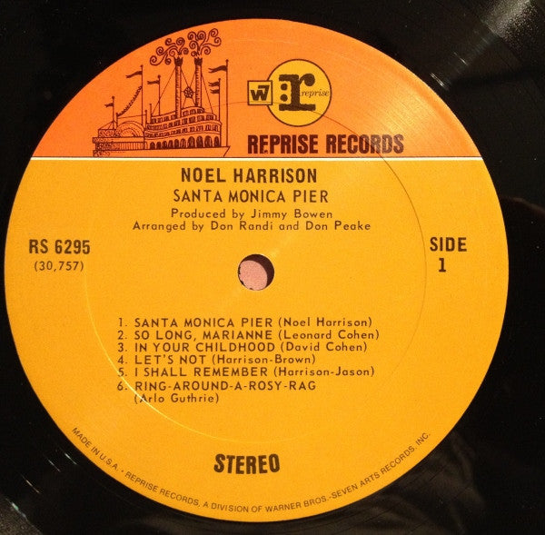 Buy Noel Harrison : Santa Monica Pier (LP, Album) Online for a great ...