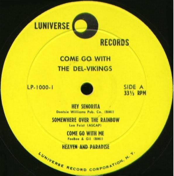 Buy The Del Vikings* : Come Go With The Del Vikings (LP, Album) Online ...