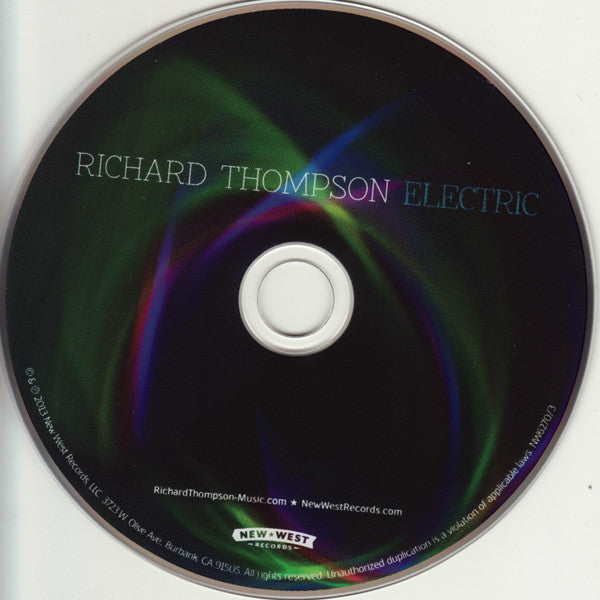 Buy Richard Thompson : Electric (CD, Album) Online for a great price ...