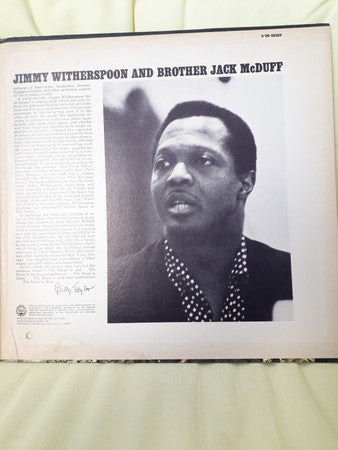 Buy Jimmy Witherspoon With Brother Jack McDuff : The Blues Is Now (LP ...