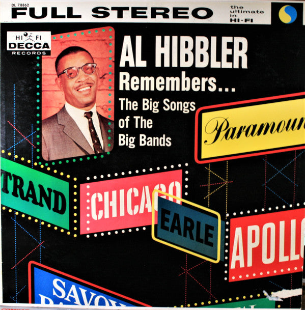 Buy Al Hibbler : Al Hibbler Remembers (LP, Album, Promo) Online for a ...