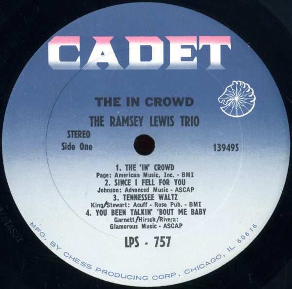 Buy The Ramsey Lewis Trio : The In Crowd (LP, Album) Online for a great ...