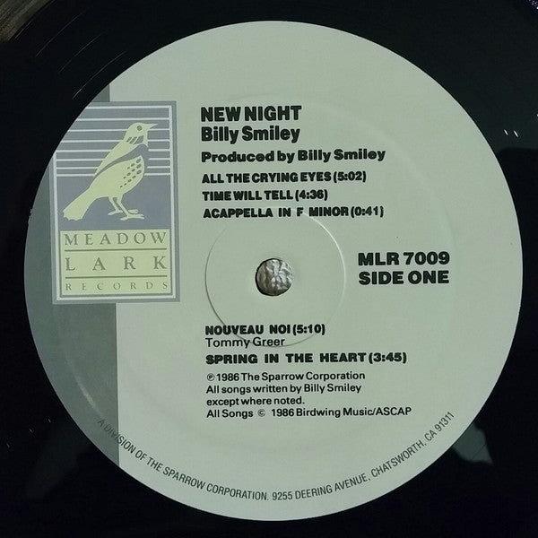 Buy Billy Smiley : New Night (LP, Album) Online for a great price ...