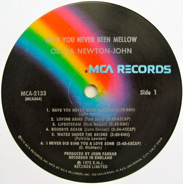 Buy Olivia Newton-John : Have You Never Been Mellow (LP, Album, Pin ...
