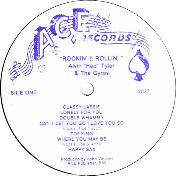 Buy Alvin "Red" Tyler & The Gyros : Rockin' & Rollin' (LP, Comp) Online ...
