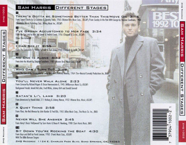 Buy Sam Harris (2) : Different Stages (CD, Album) Online for a great ...