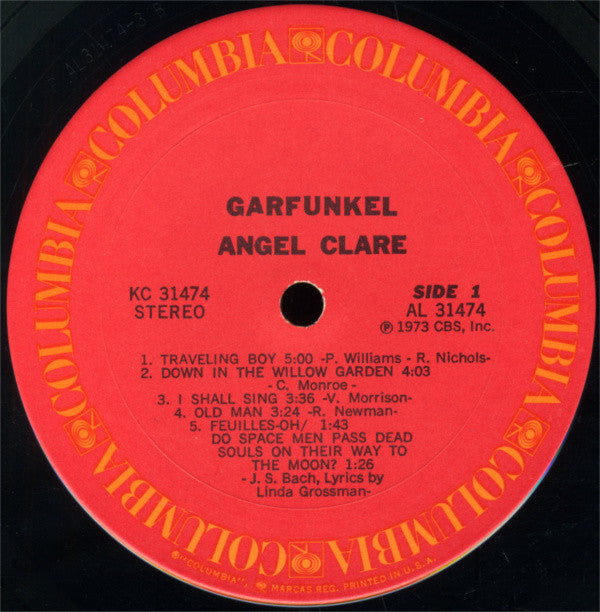 Buy Garfunkel* : Angel Clare (LP, Album, Ter) Online for a great price ...