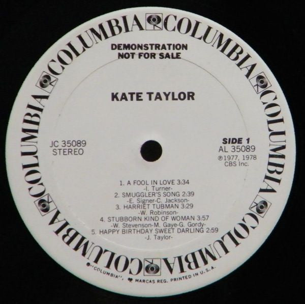 Buy Kate Taylor : Kate Taylor (LP, Album, Promo) Online for a great ...