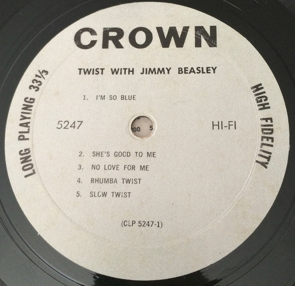Buy Jimmy Beasley : Twist With Jimmy Beasley (LP, Album) Online for a ...