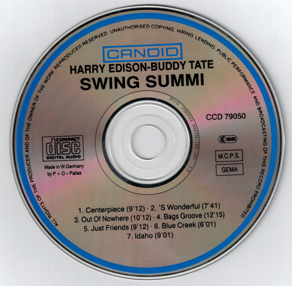 Buy Harry Edison · Buddy Tate · Frank Wess · Hugh Lawson · Ray Drummond ...