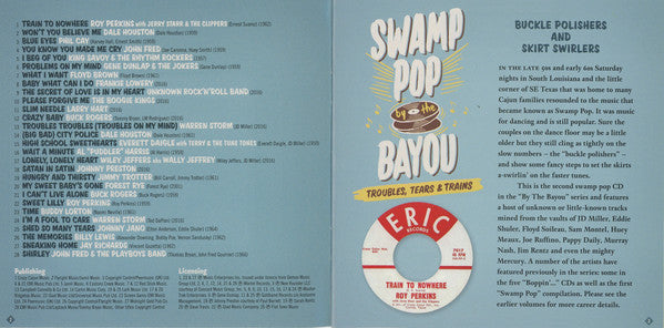 Buy Various : Swamp Pop By The Bayou: Troubles, Tears & Trains (CD ...