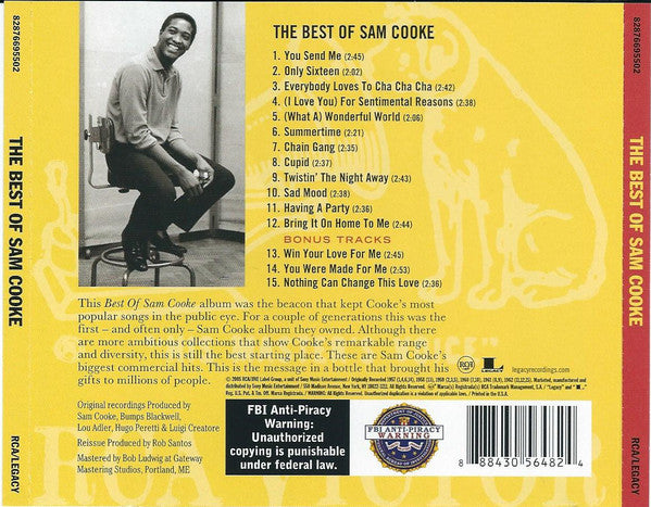 Buy Sam Cooke : The Best Of Sam Cooke (CD, Album, Comp) Online for a ...