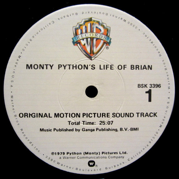 Buy Monty Python : Life Of Brian (LP, Album, Jac) Online for a great ...