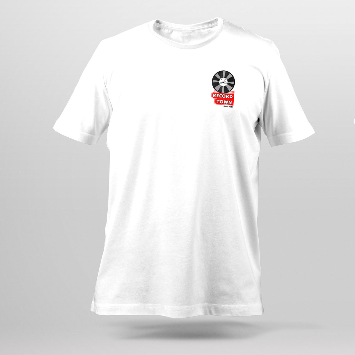 Iconic Record Town Sign T-Shirt in White – Record Town TX