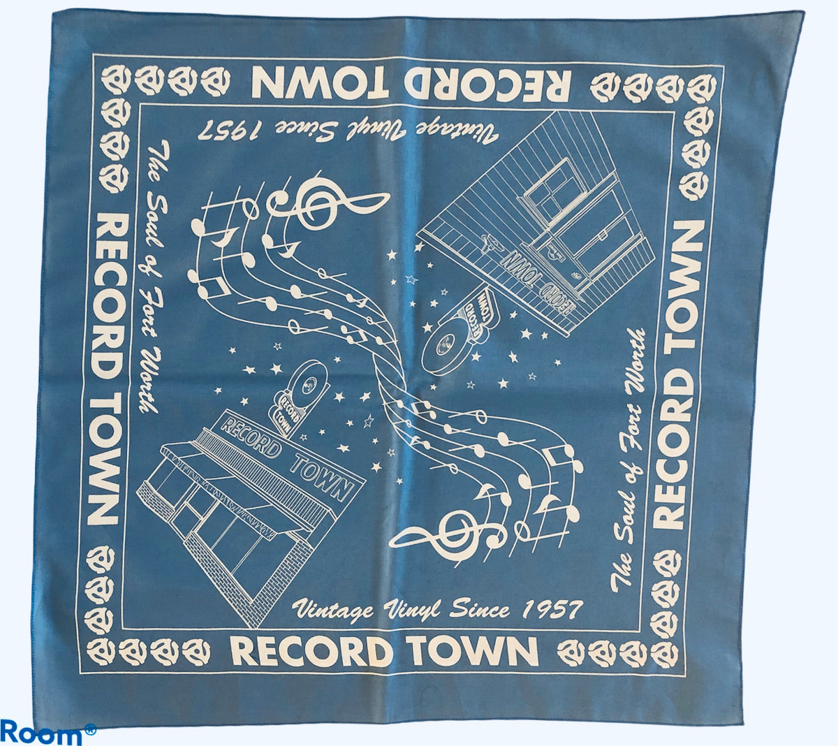 Record Town Bandana – Record Town TX